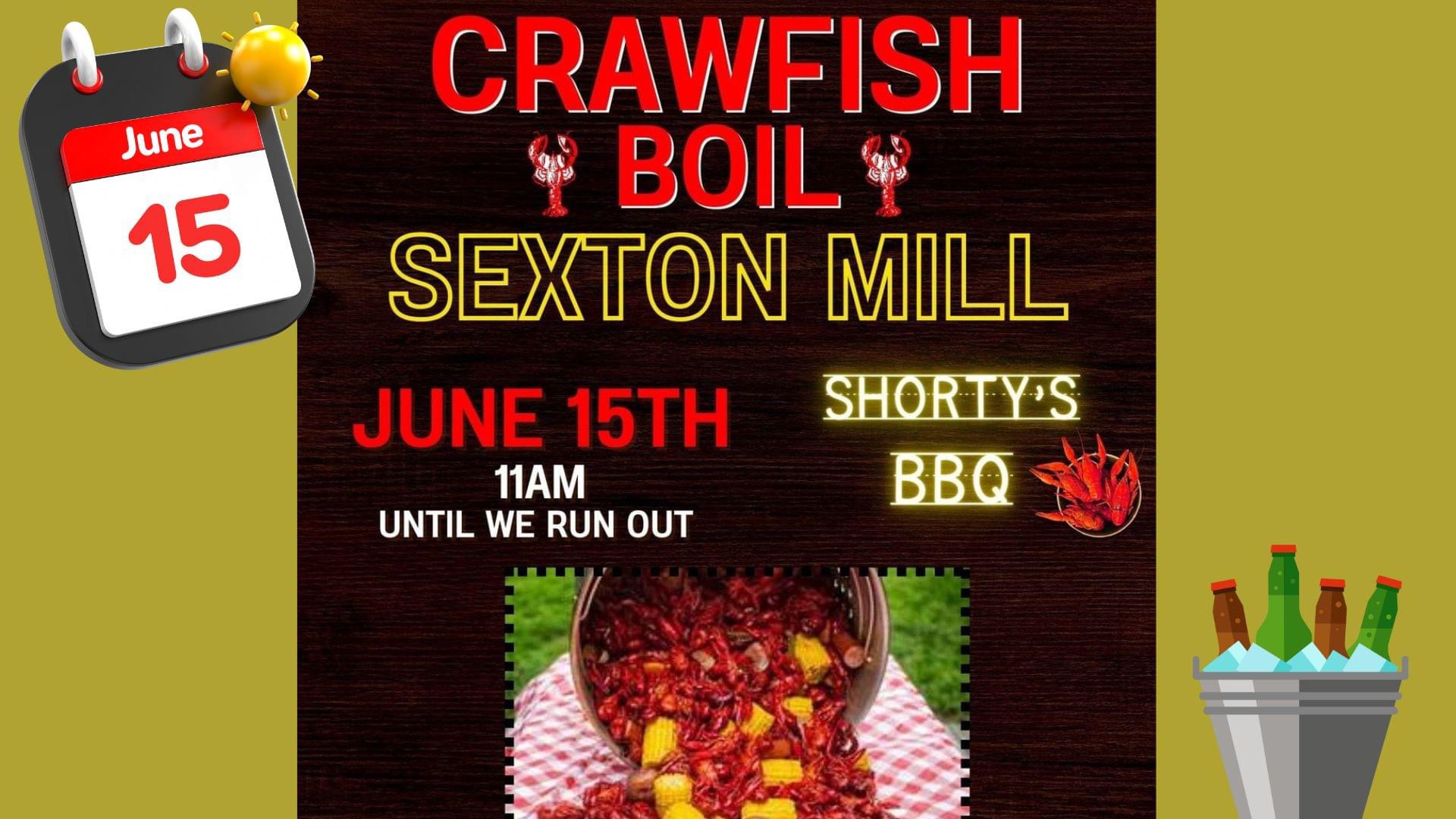 Crawfish Boil – Sexton Mill